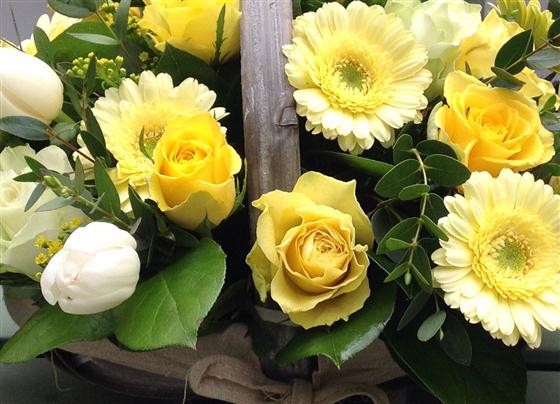 Sunlight Basket Elsa Brown Florist Surbiton